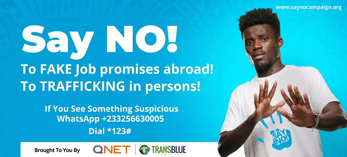 QNET Launches a dedicated page to the "SAY NO" Campaign